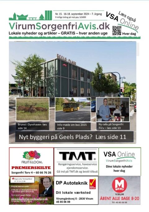 Virum-Sorgenfri Avis nr. 15 – 2024 | Virum-Sorgenfri